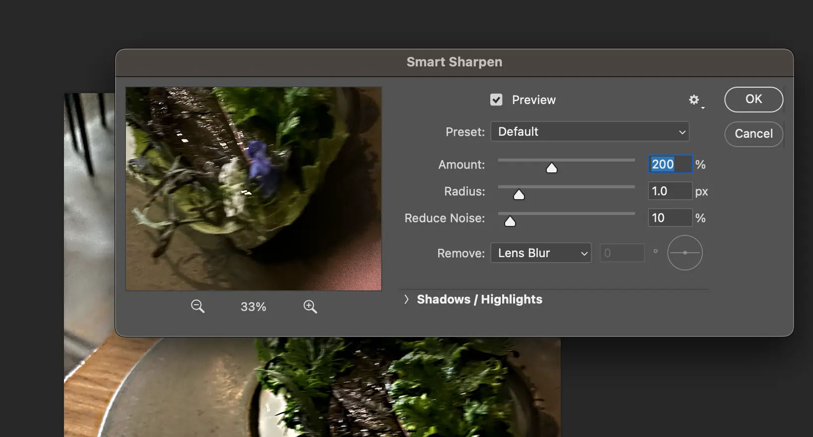 How to Sharpen an Image in Photoshop